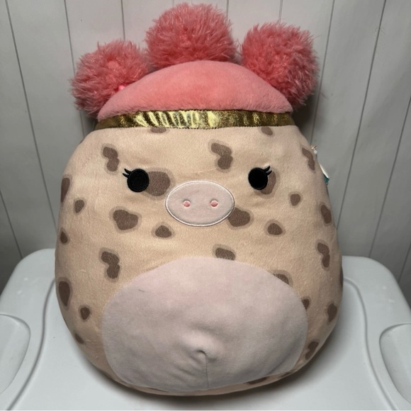 Squishmallows | Toys | Nwt Squishmallows Squishdoos Aquitaine 6 Pink ...